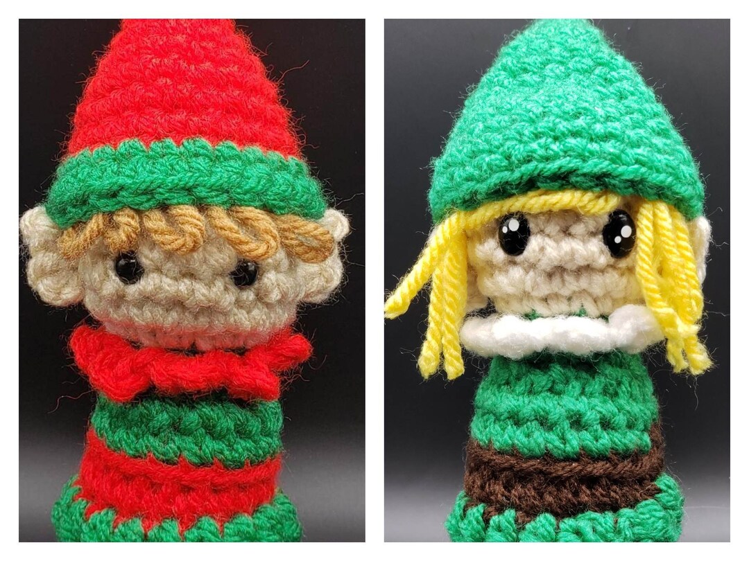 Pocket Elf Crochet Pattern US Crochet Terms Pattern ONLY - Etsy