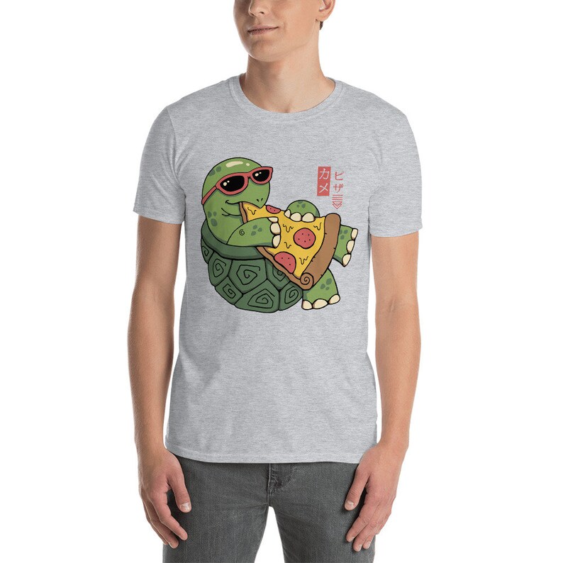 Pizza Turtle PNG by Vincent Trinidad Art - Etsy
