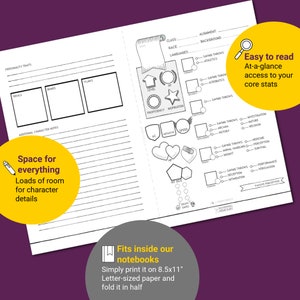 DND CHARACTER SHEET / Bonus Spell Sheet / Dungeons and Dragons / Dnd 5e ...