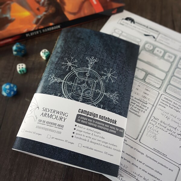 Dnd Notebook - Etsy