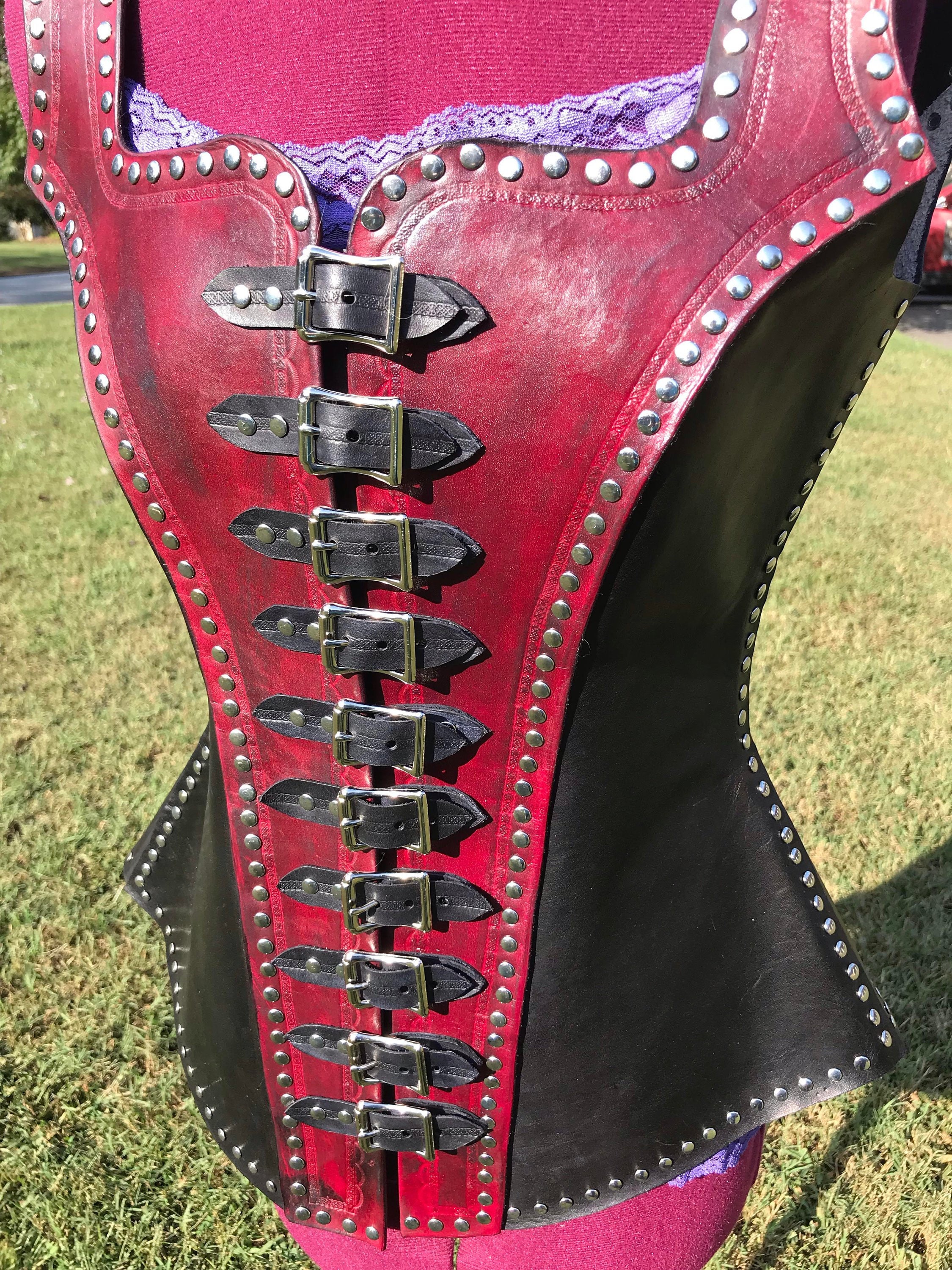 Custom Leather Corset - Etsy