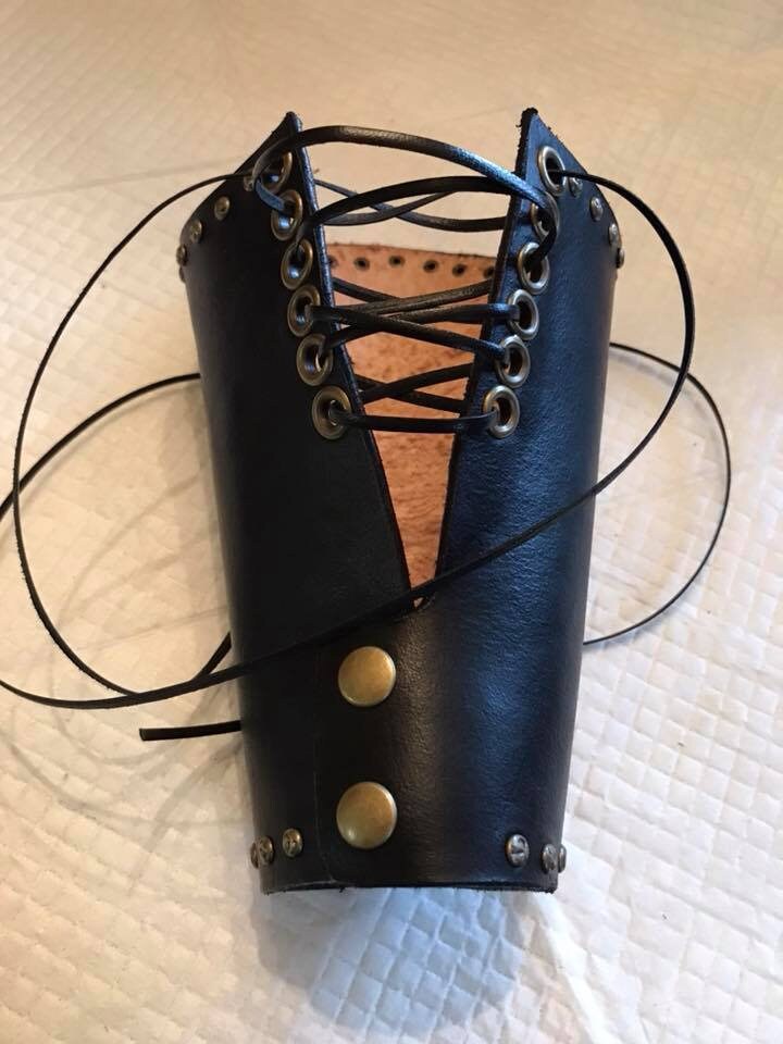 Leather Gauntlet - Etsy