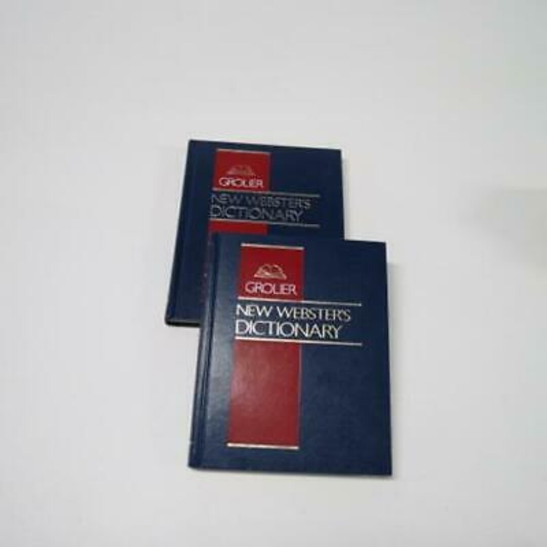 Grolier New Websters Dictionary 2 Volume Set 1992 Librairie Larousse - Etsy