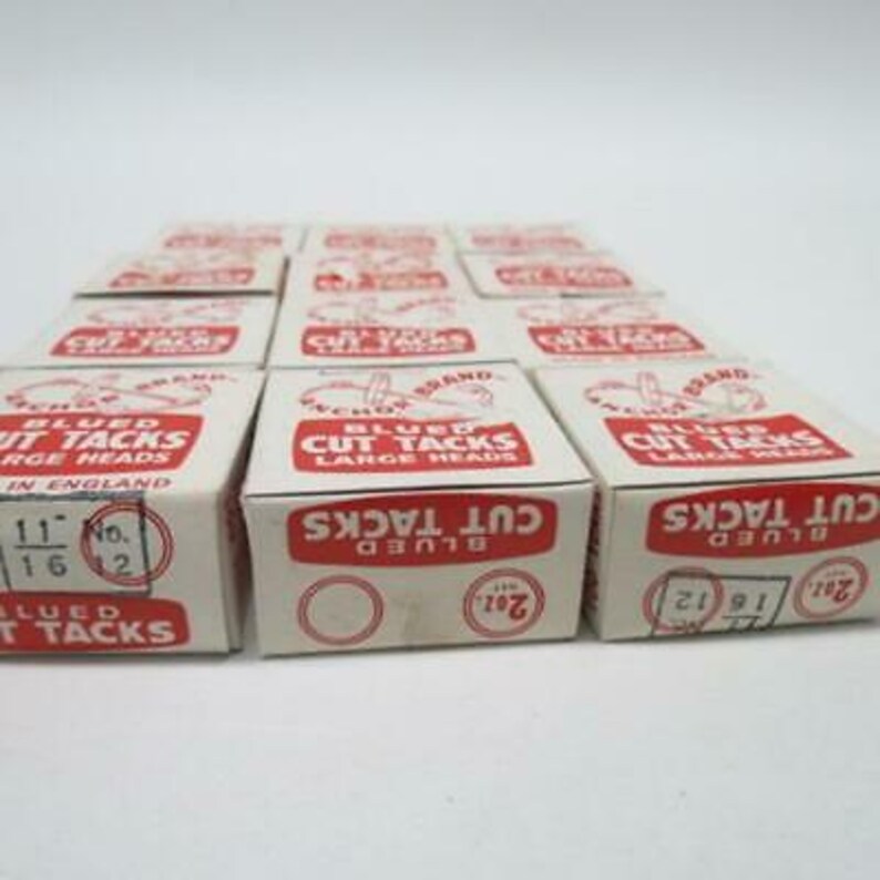 Anchor Brand Blued Cut Tacks Large Heads 1 Pound - Etsy