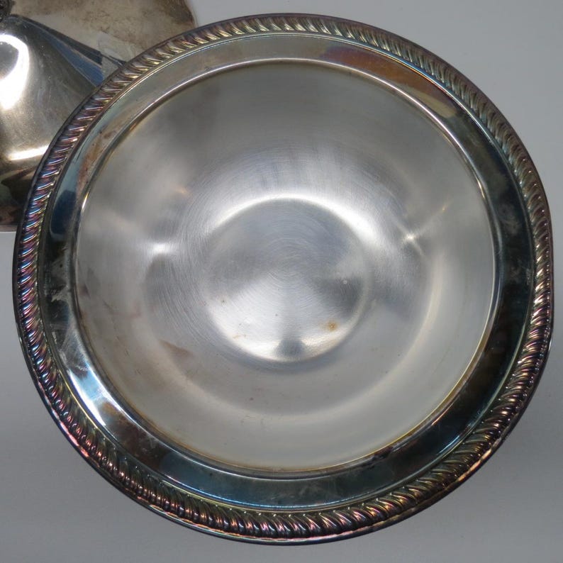 FB Rogers Vintage Silverplate Serving Chafing Bowl With Lid - Etsy