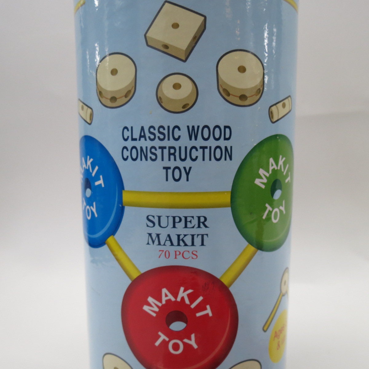 Schylling Makit Toy 70 Piece Building Blocks Build Set Tinker - Etsy