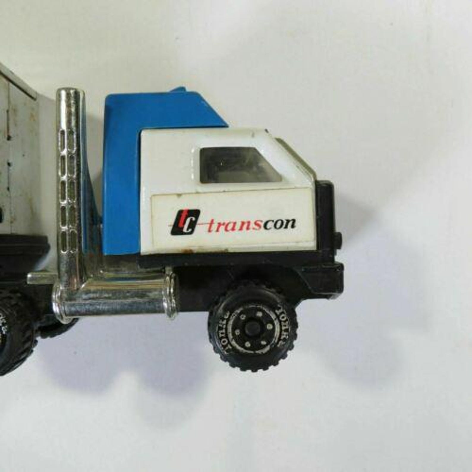 Vintage Tonka TC Transcon Lines Semi Truck and Trailer Metal Body - Etsy