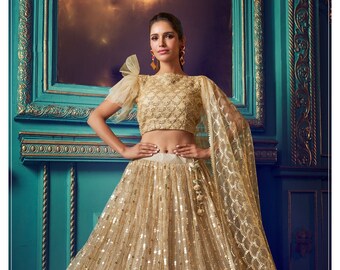 Sequence Lehenga Choli for Women Indian Designer Wedding | Etsy