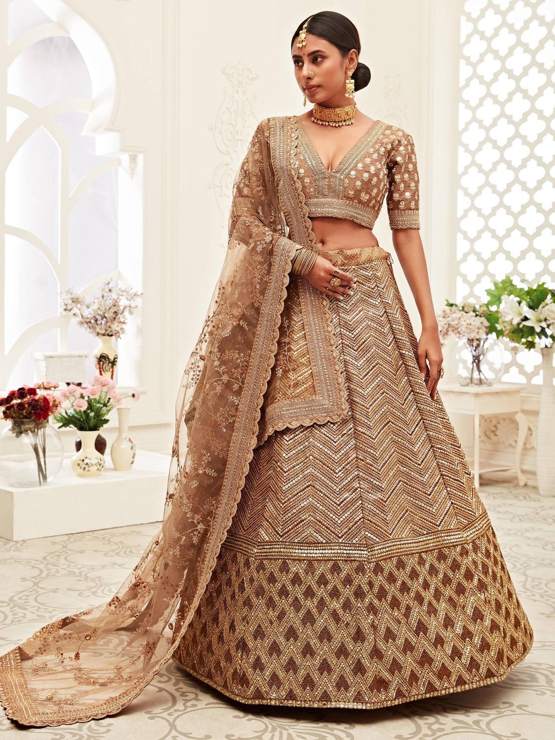 Golden lehenga choli for women Trendy Designer Sabyasachi | Etsy Golden lehenga choli for women Trendy Designer Sabyasachi | Etsy