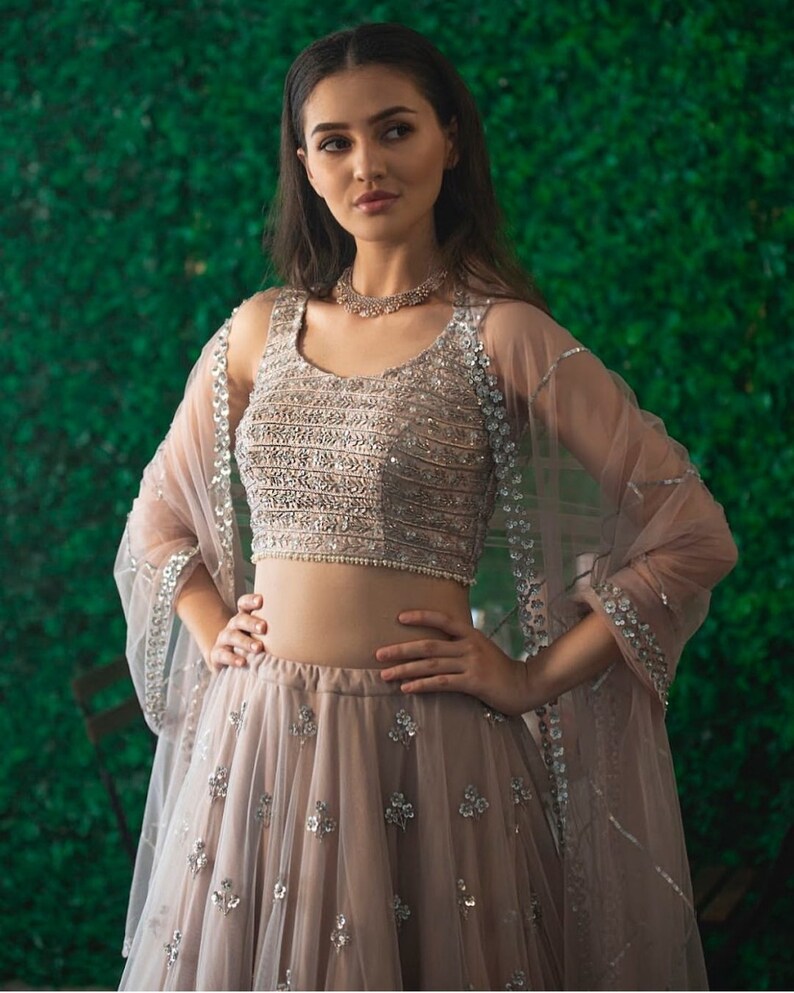 Sequence Lehenga Choli for Women Indian Designer Wedding | Etsy