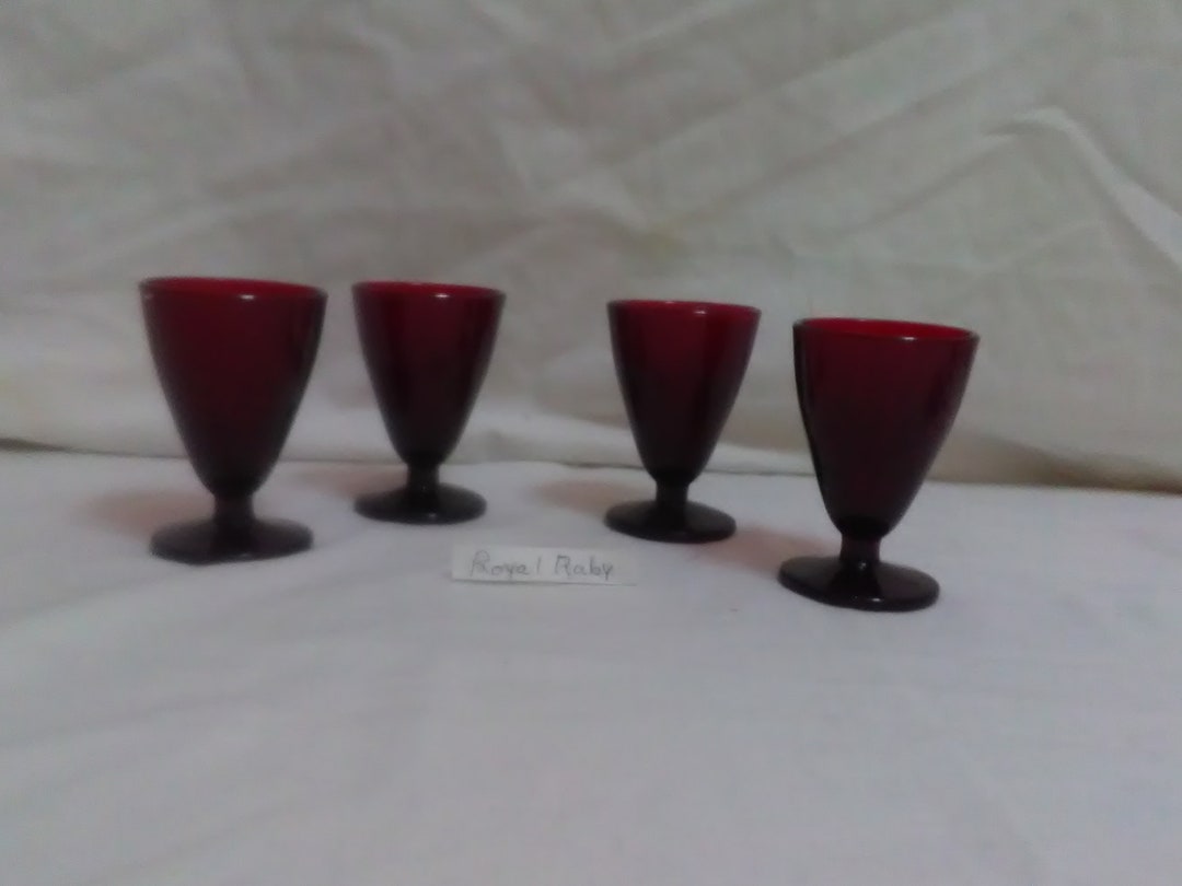 Royal Ruby Depression Glass - Etsy