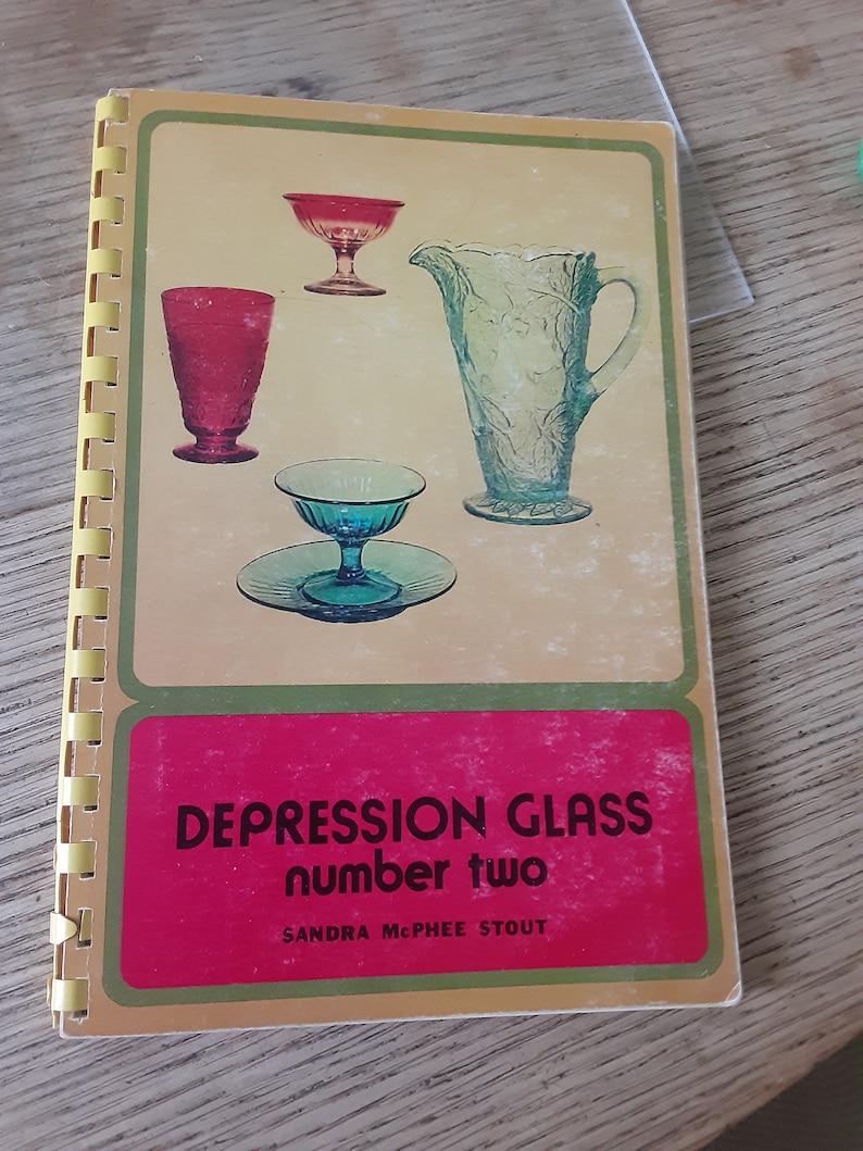 Identification Guide Book, Depression Glass Number Two - Etsy