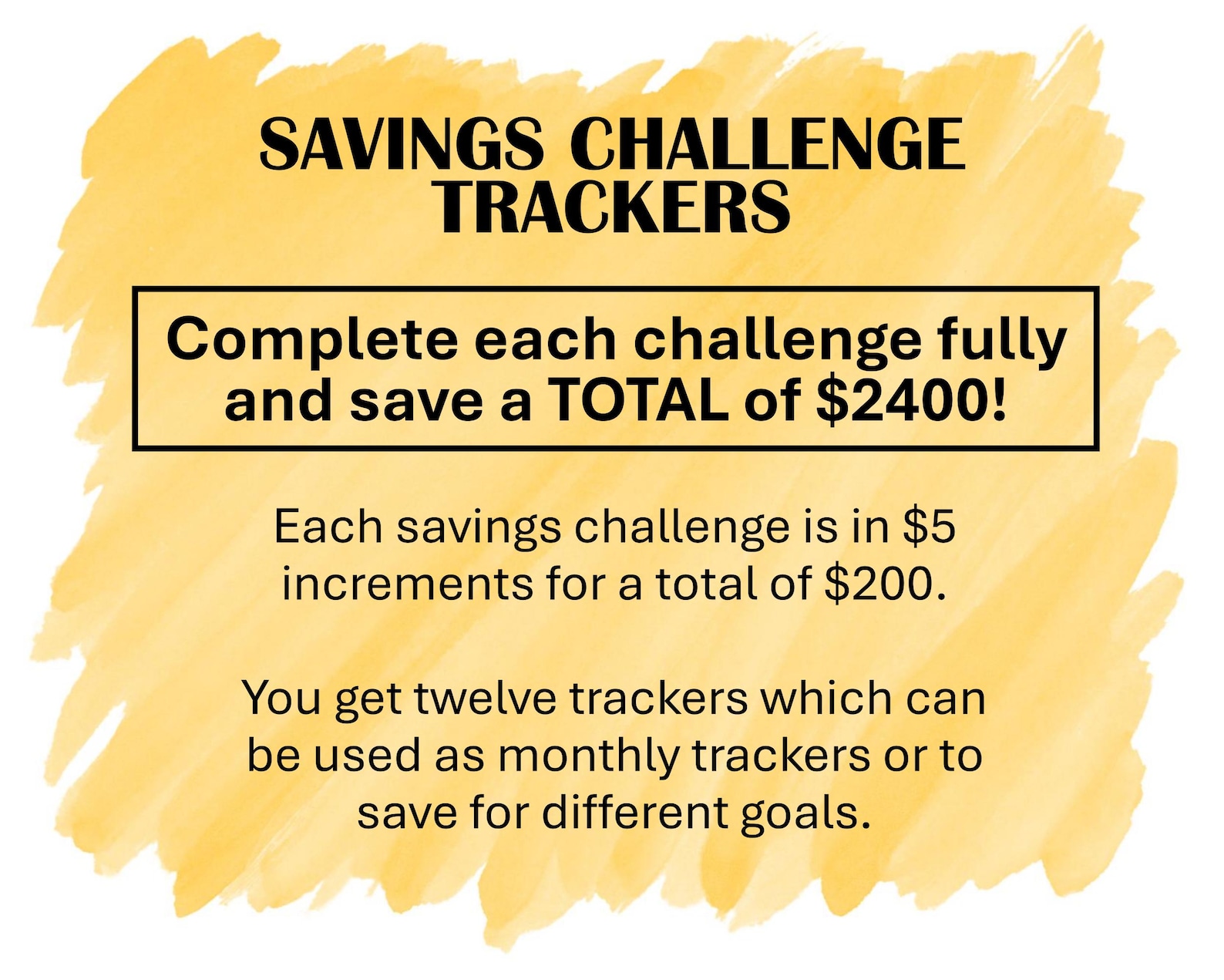 Mini Savings Challenge Trackers, Printable A6 Sized Savings Challenges ...