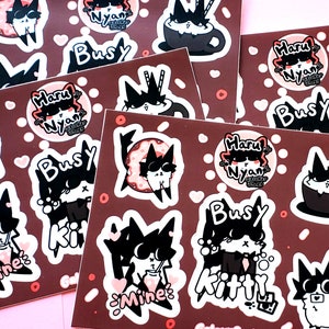 Haru-nyan! Sticker Sheet! - Etsy