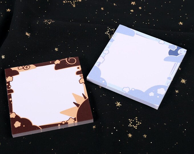 Eclipse and Lunar Sticky Note SET - Etsy