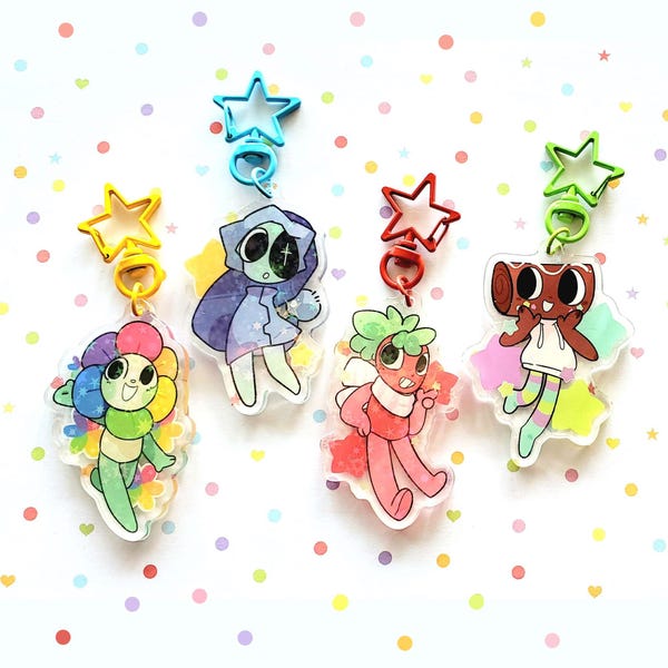 Dandy World Keychain - Etsy