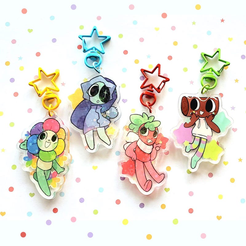 Dandy World Keychain - Etsy