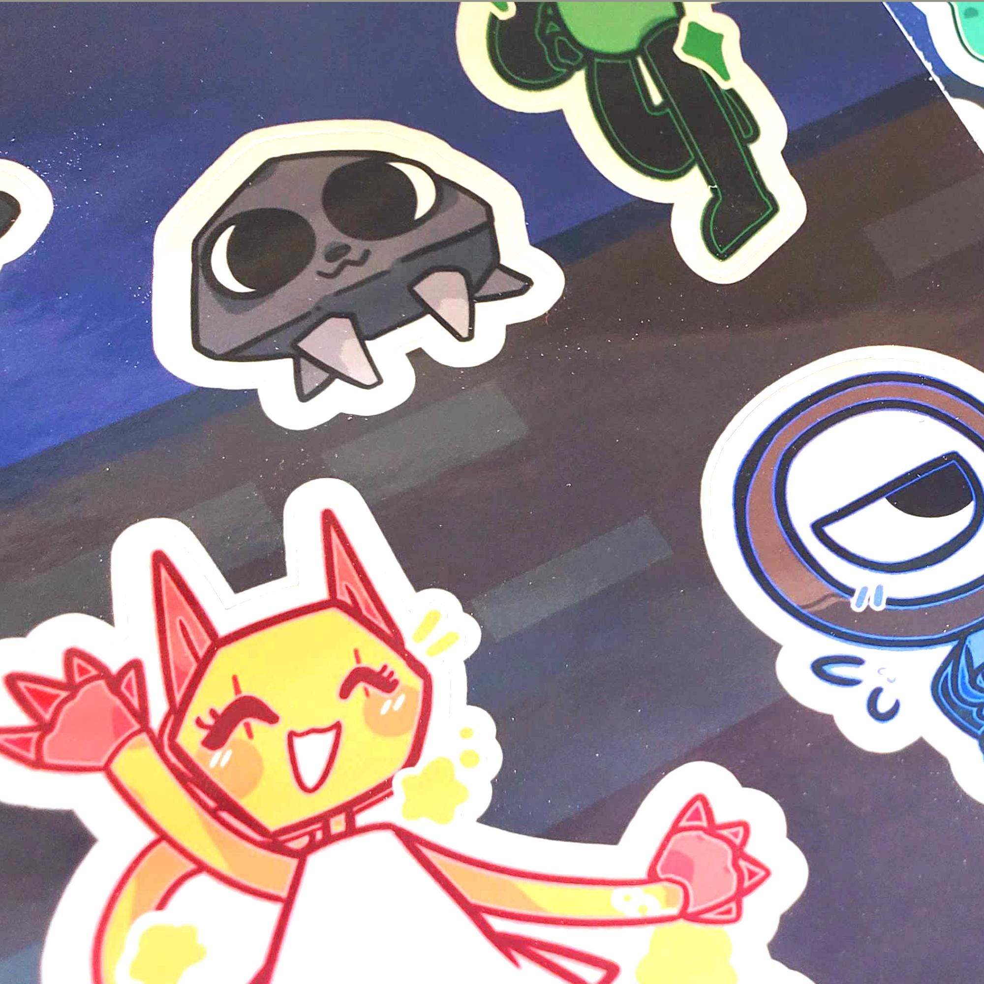 Dandy World Sticker Set - Etsy