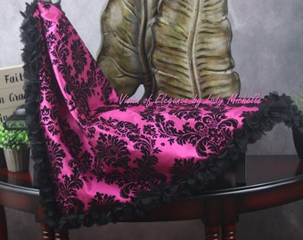 Lap Scarf for Church Black and White Lap Throw Gift for First Lady ...