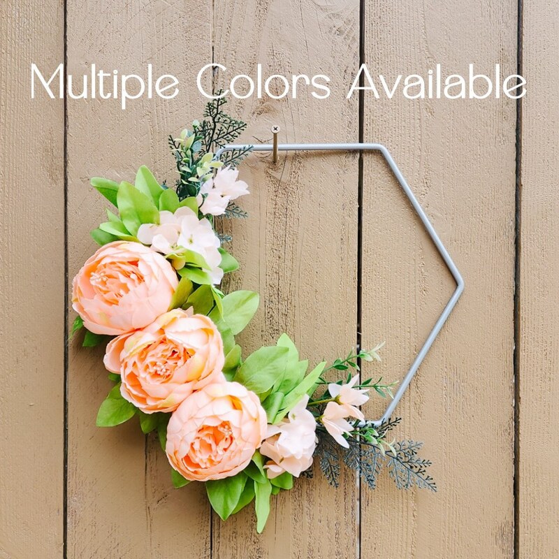 Modern Spring Wreath - Etsy