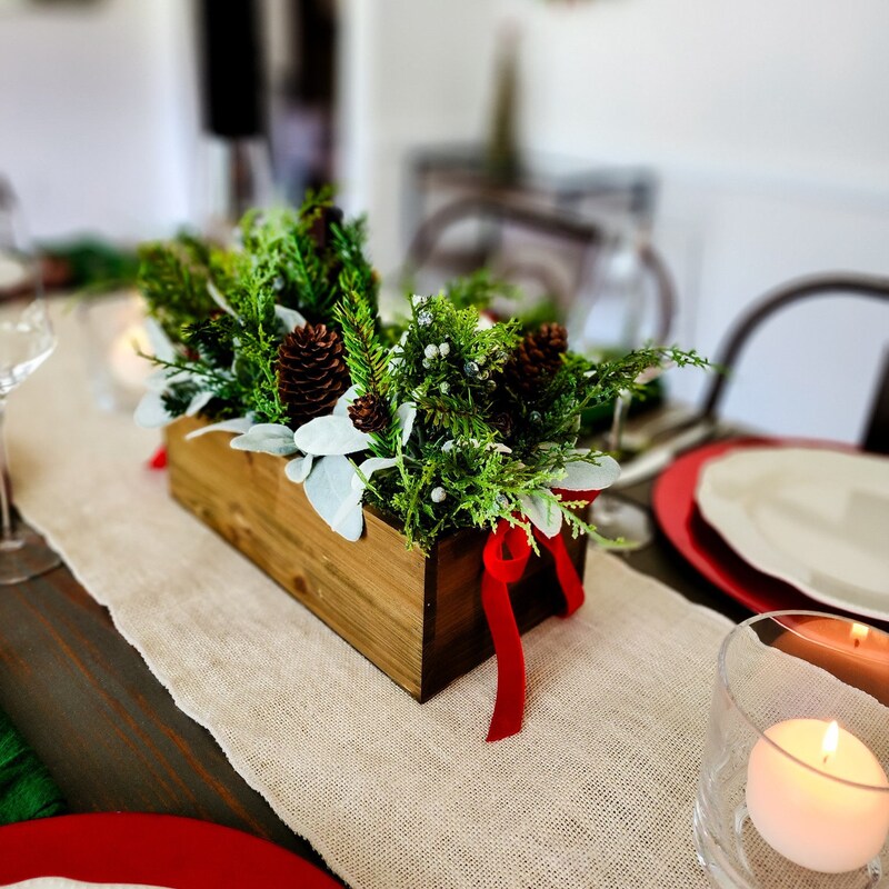 Holiday Centerpiece - Etsy