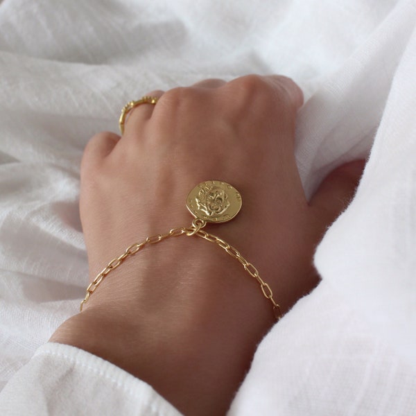 Coin Bracelet - Etsy
