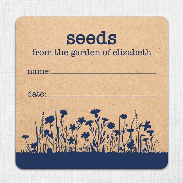 Kraft Seed Packets - Etsy
