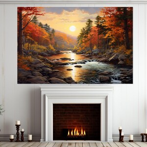 Scenic Wisconsin River Canvas Print, Wisconsin Dells Poster, Wisconsin ...