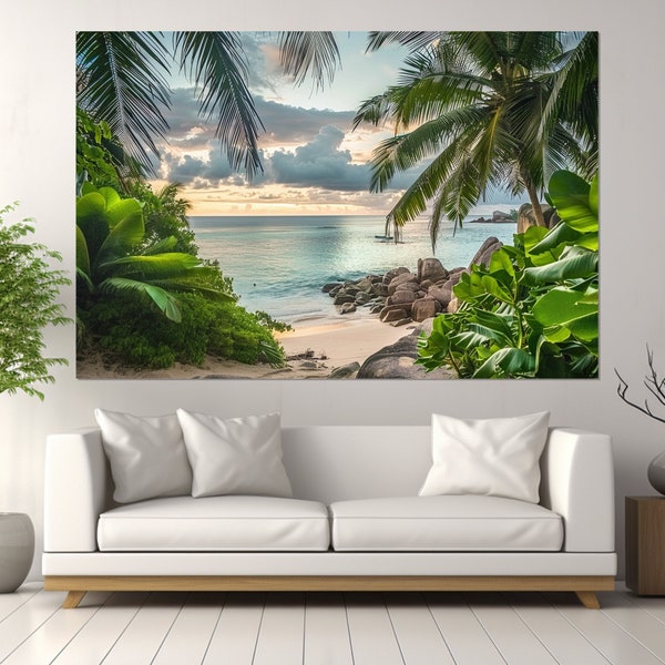 Tropical Wall Decor - Etsy