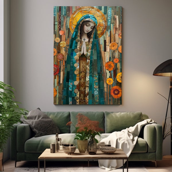 Wall Panel Art Catholic - Etsy