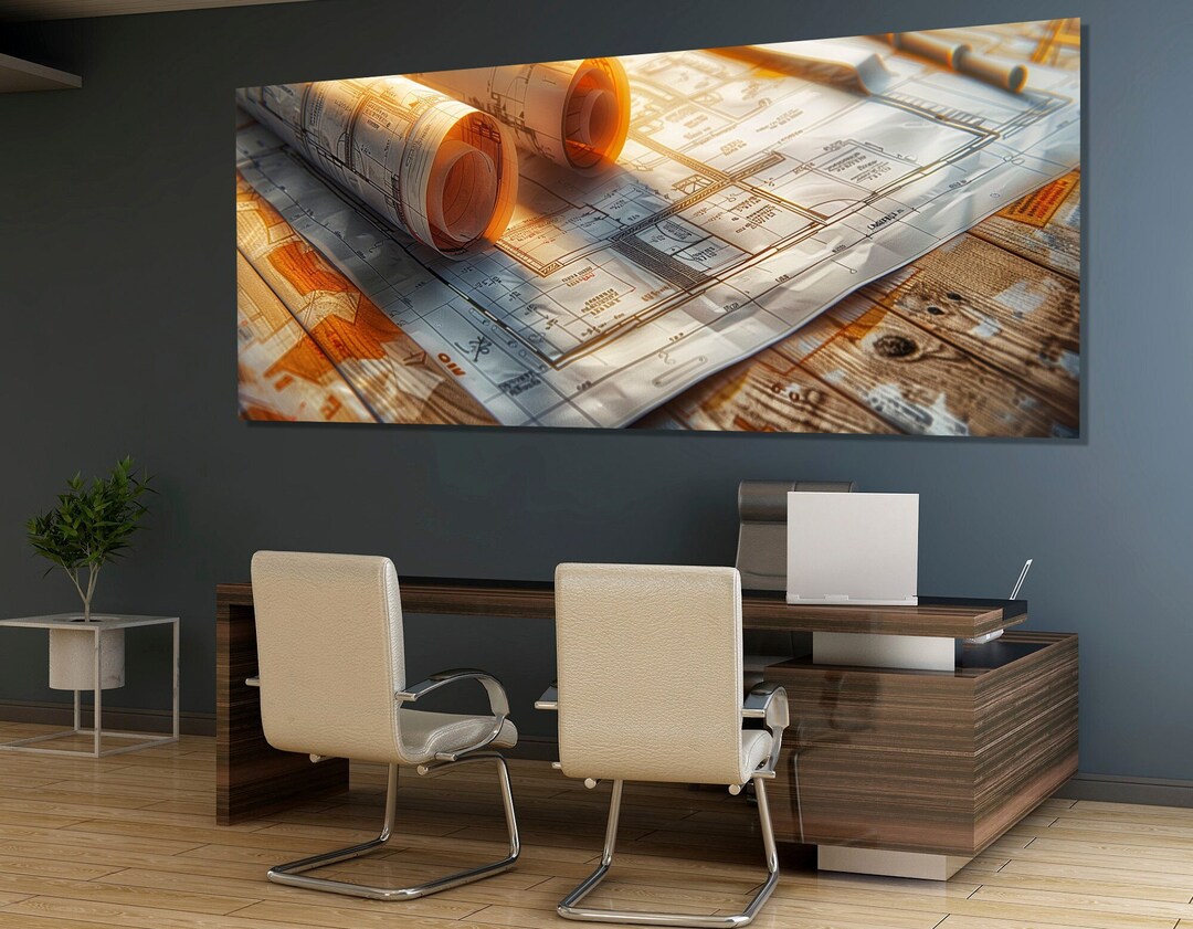 Architect Wall Art, Engineering Wall Art, Architect Canvas Print ...
