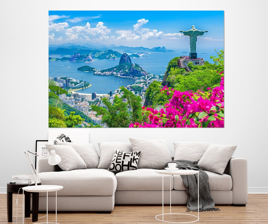 Brazil Wall Art, Rio De Janeiro Canvas Print, Sugarloaf Mountain ...