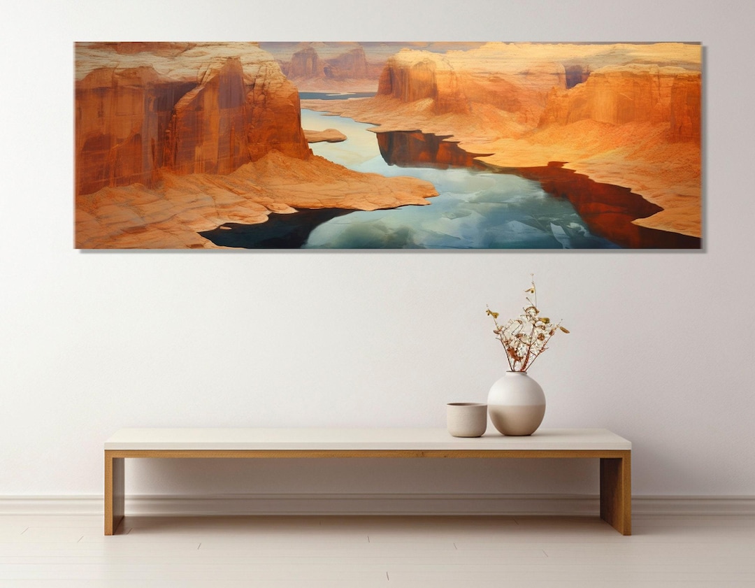 Lake Powell Canvas Print, Lake Powell Wall Art, Lake Powell Painting ...