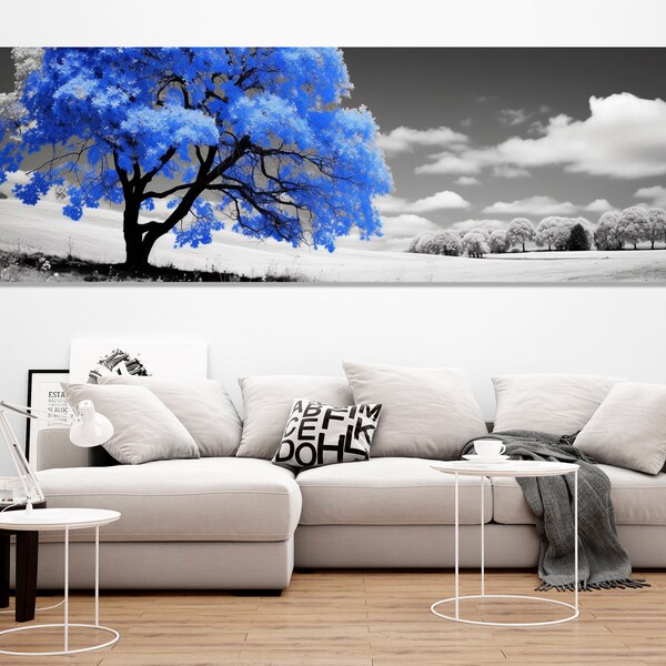 Blue Tree - Etsy