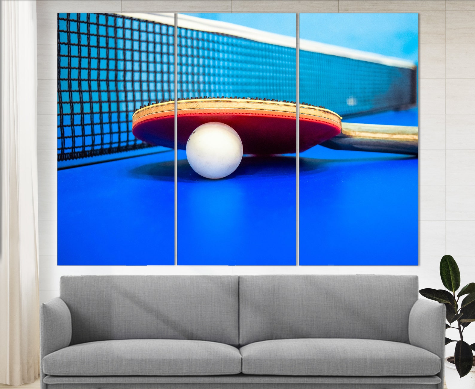 Table Tennis Wall Art Ping Pong Canvas Art Table Tennis - Etsy