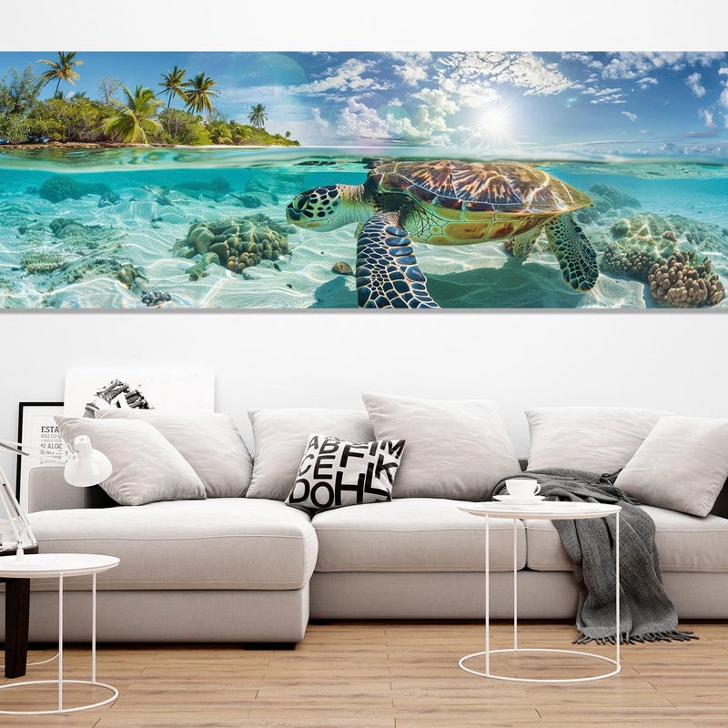 Sea Turtle Poster - Etsy