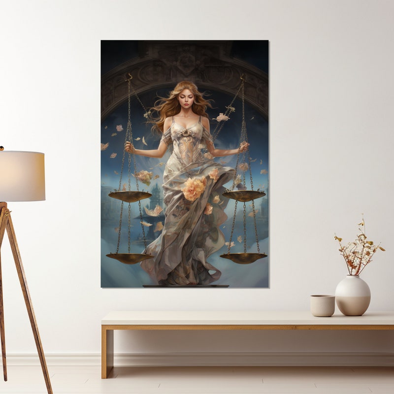 Libra Print - Etsy