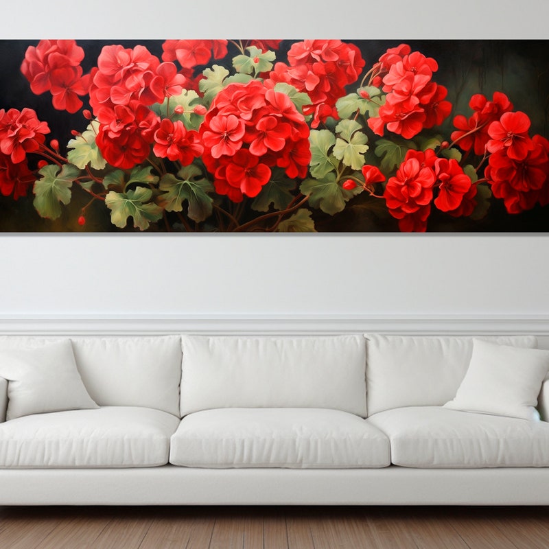 Geranium Print - Etsy