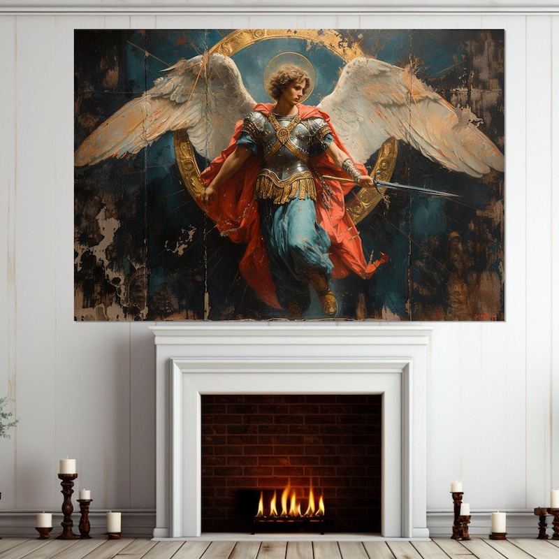 St Michael Painting Frame - Etsy