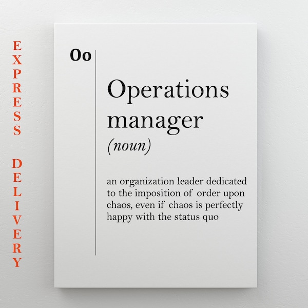 The Office Manager Poster - Etsy