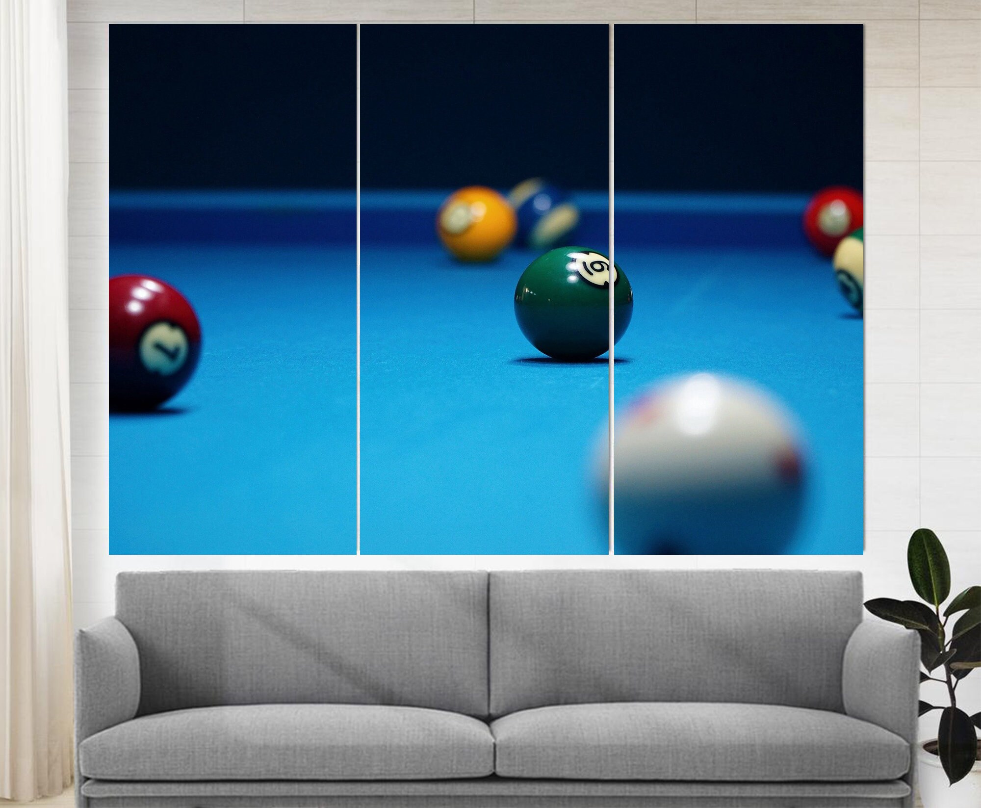 Billiards Wall Decor Billiards Canvas Art Billiards Wall - Etsy