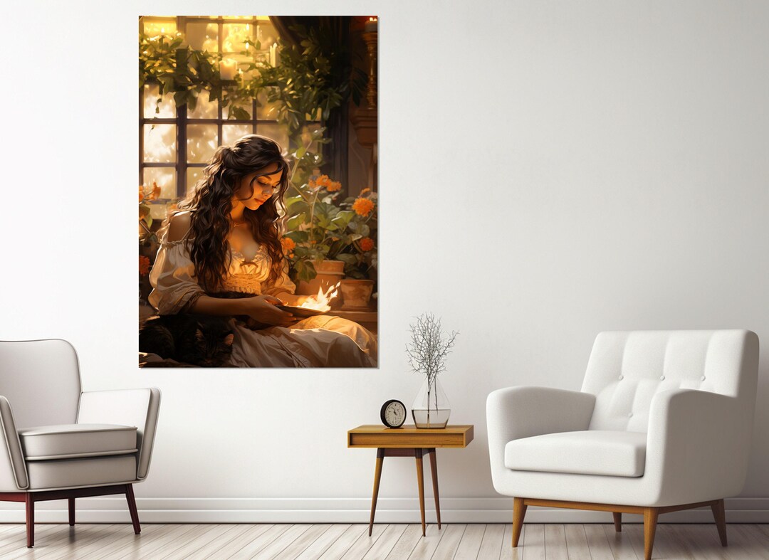 Hestia - Goddess of Hearth and Home Canvas Print, Greek Mythology ...
