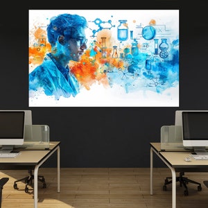 Healthcare Industry Wall Art, Hospital Wall Decor, Medical Canvas Print ...