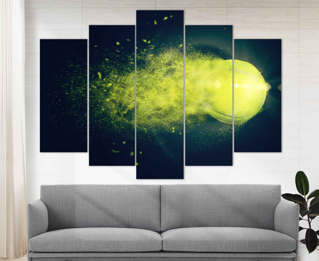 Abstract Tennis Canvas Print Tennis Wall Art Tennis Player - Etsy
