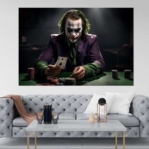 Joker Art - Etsy