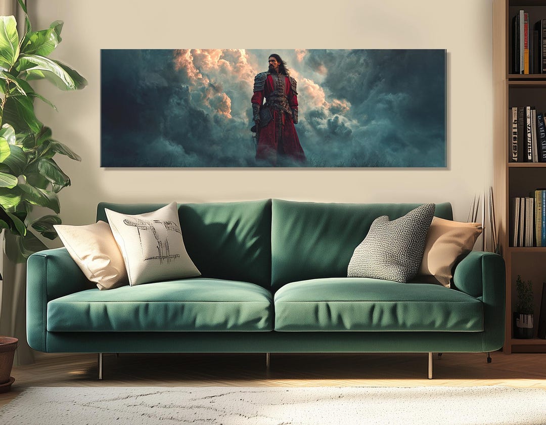 Vlad the Impaler Gothic Canvas Print,historical Wall Art, Framed and ...