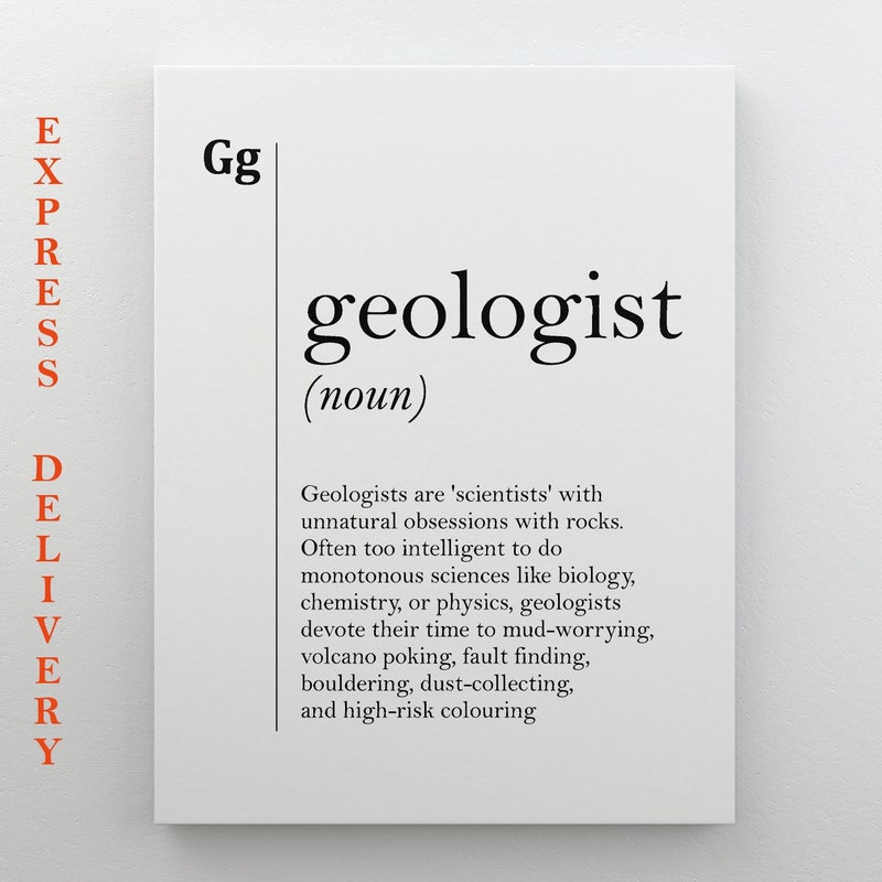 Geologist - Etsy