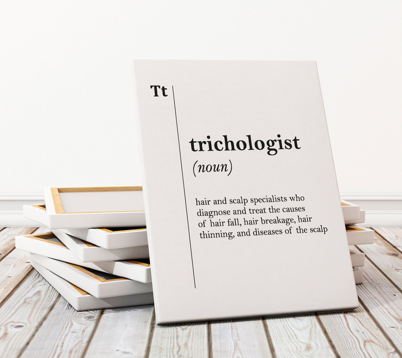 Trichologist Definition Trichologist Gift Stylist Hairdressing Salon ...
