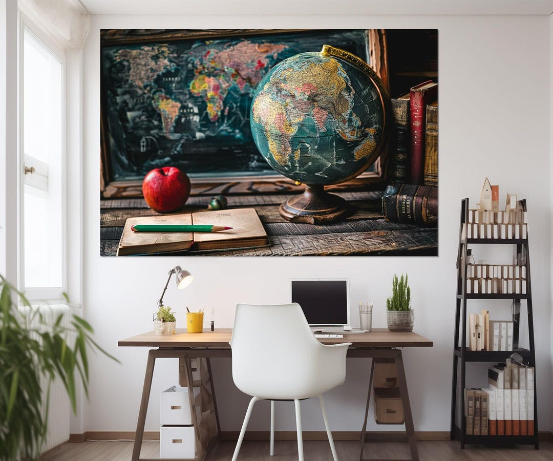 Geography Wall Art, Geography Class Decor, Classroom Decor, Geography ...