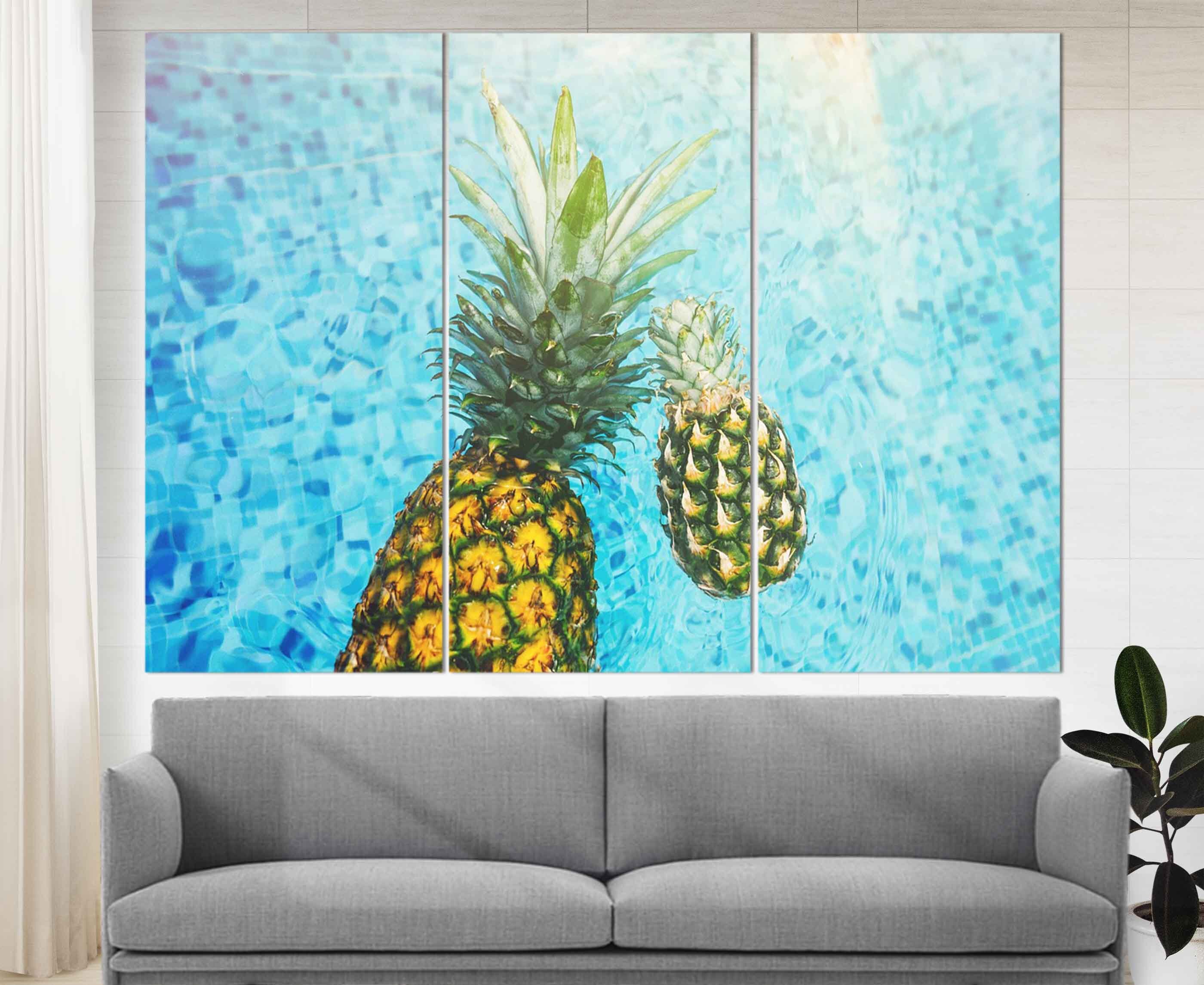 Abstract Swimming Pool Wall Art Abstract Water Canvas Art | Etsy